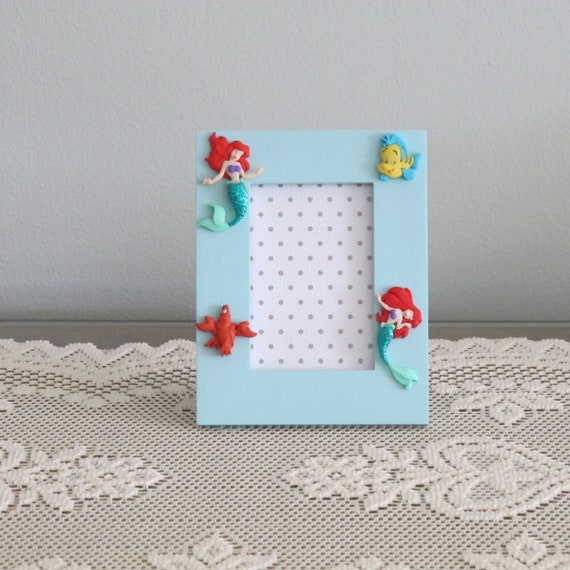 Little Mermaid Picture Frame WALLET SIZE | Etsy