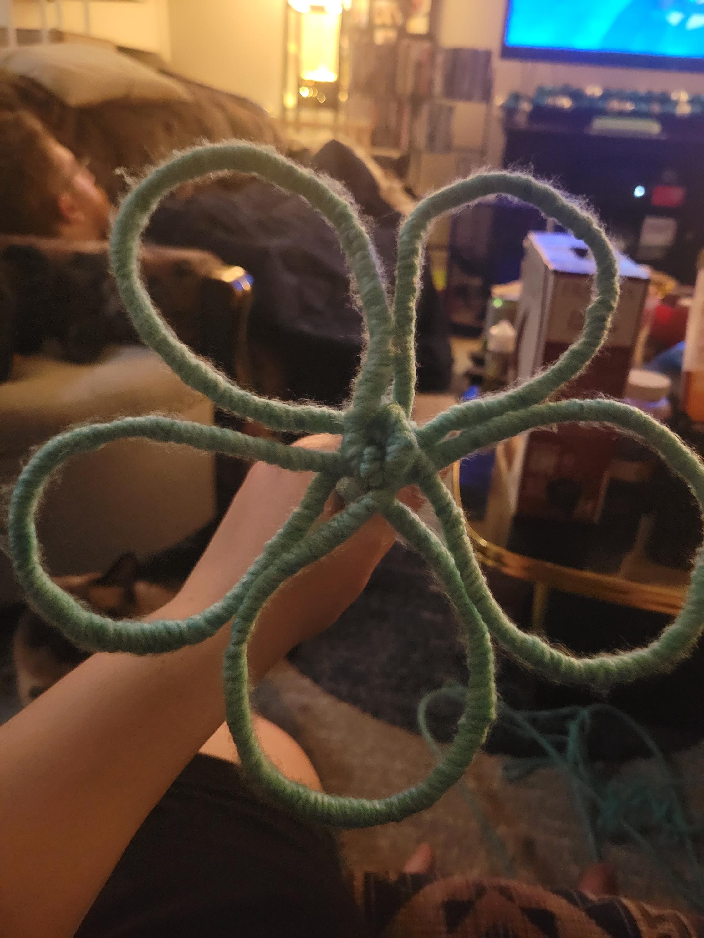 11 Spongebob Inspired Crochet Flower Light Turquoise - Etsy