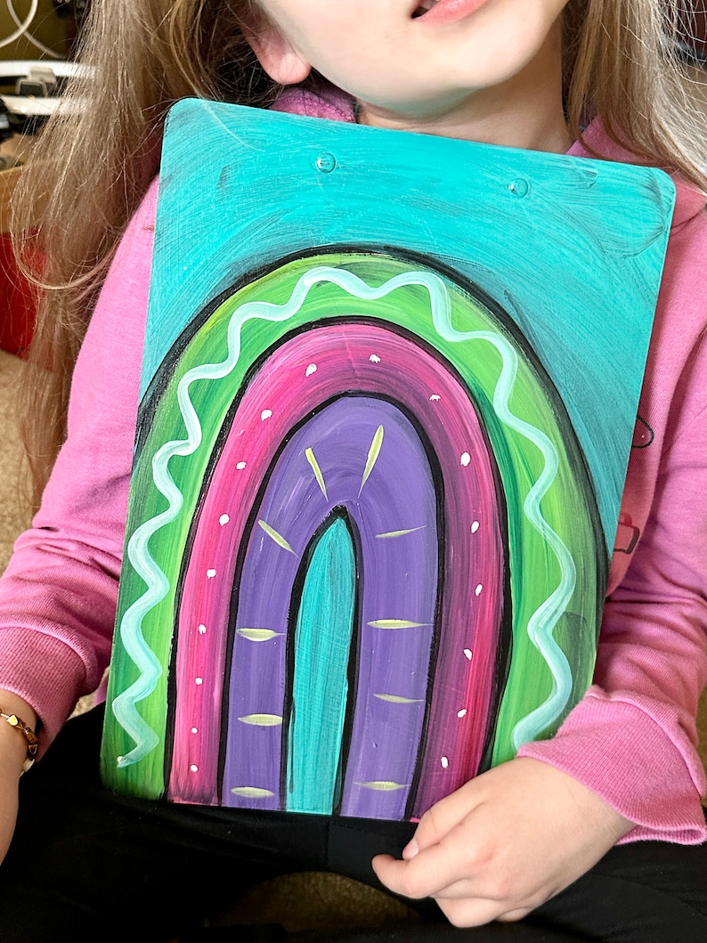 Handpainted Pencil Clipboard, Heart, Valentine, School, Classroom ...