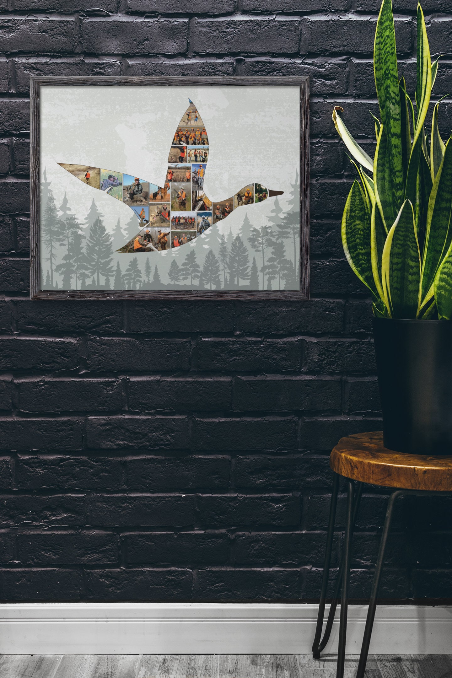 Duck Hunting Photo Collage, Hunting Birthday Gift, Hunting Gifts for ...