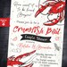 Crawfish Boil Engagement Party Invite, Crawfish Boil Couples Shower ...