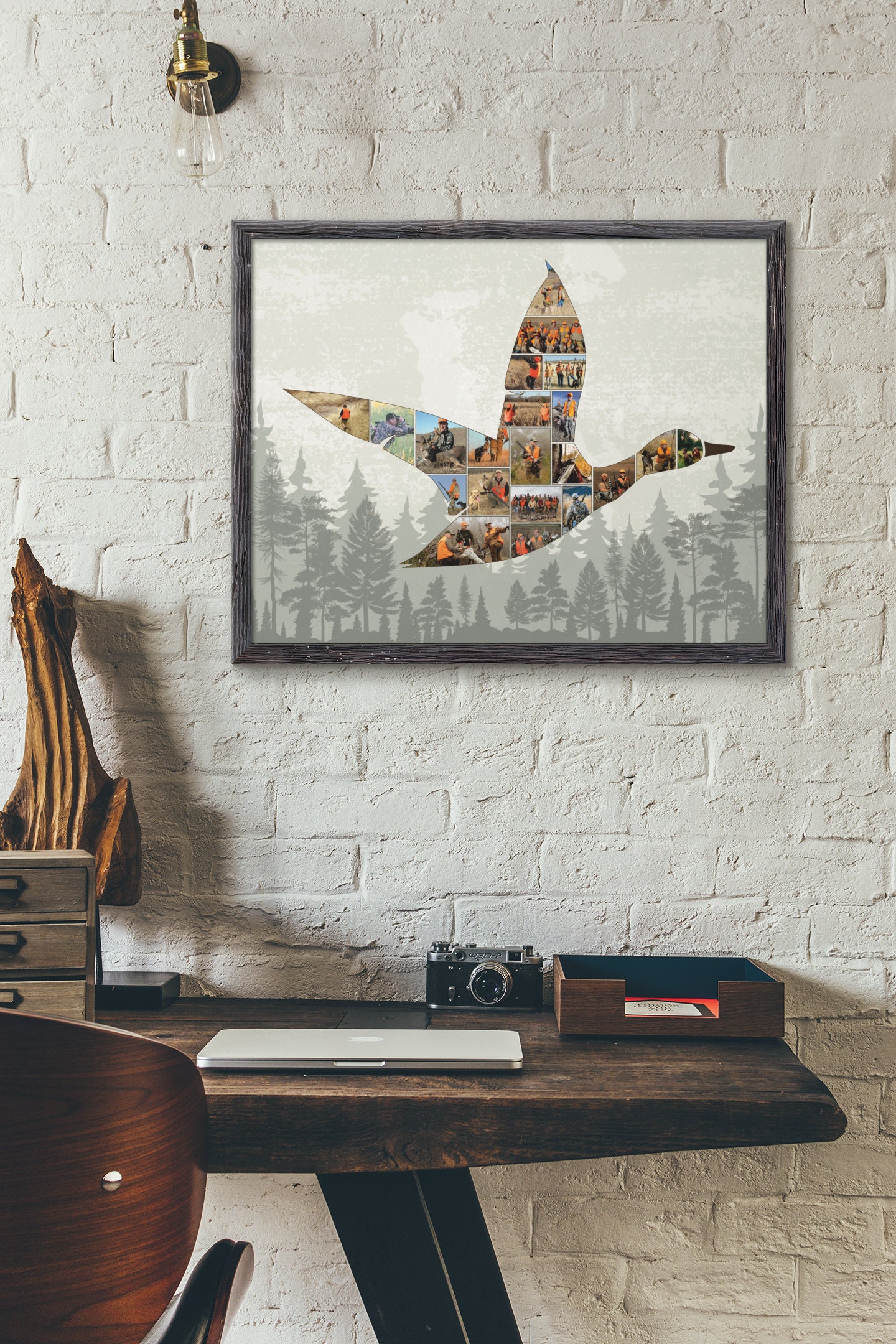 Duck Hunting Photo Collage, Hunting Birthday Gift, Hunting Gifts for ...