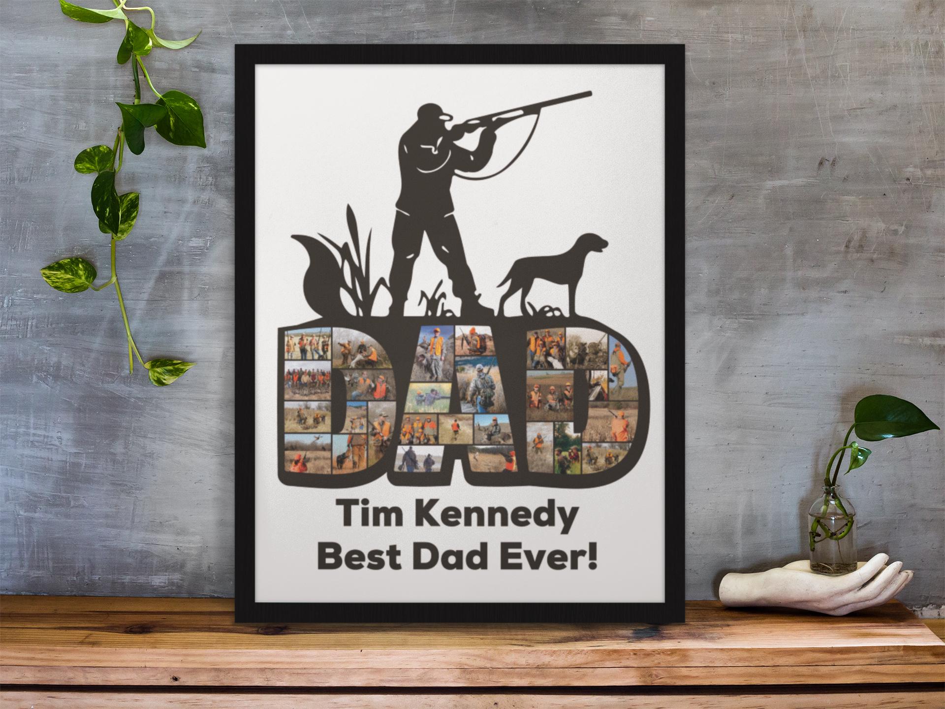 Duck Hunting Photo Collage, Hunting Birthday Gift, Hunting Gifts for ...