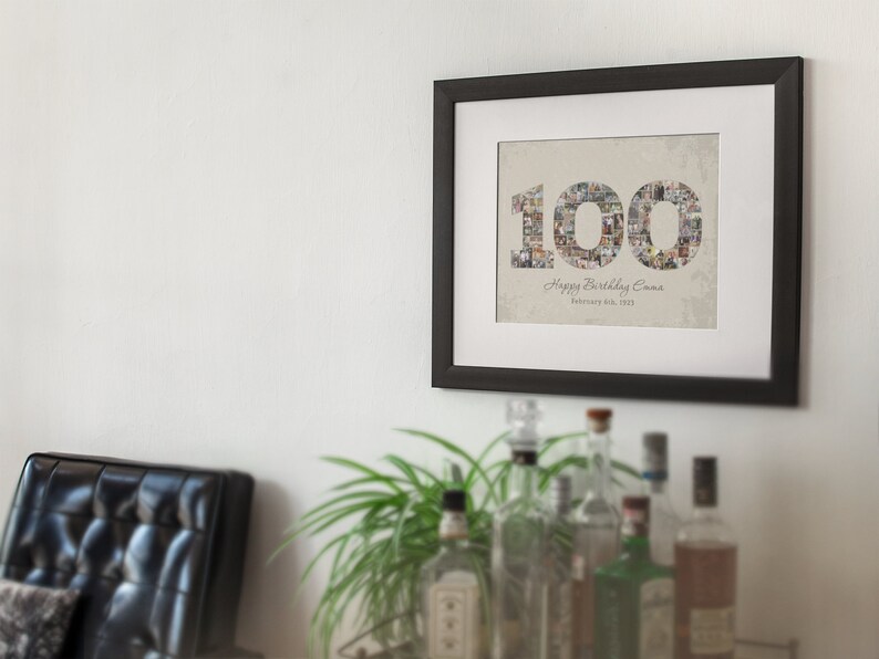 100 Years of Memories: Personalized Photo Collage for a Milestone ...
