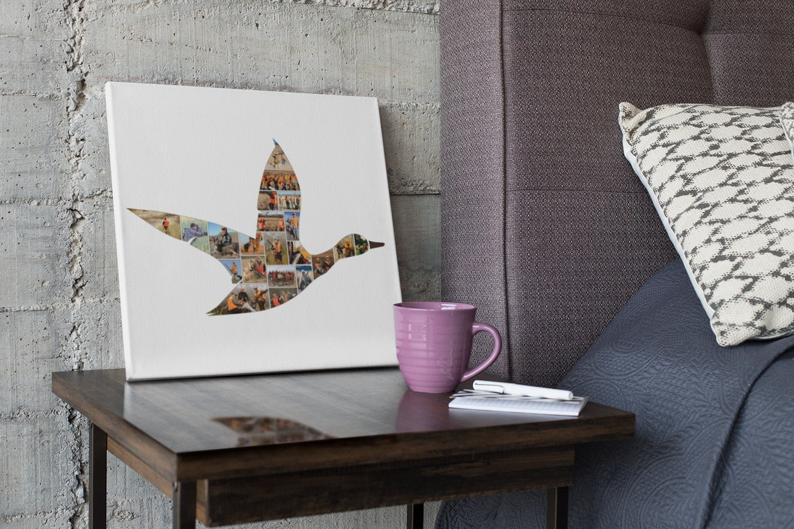 Custom Duck Hunter Photo Collage Duck Photo Collage Hunting - Etsy