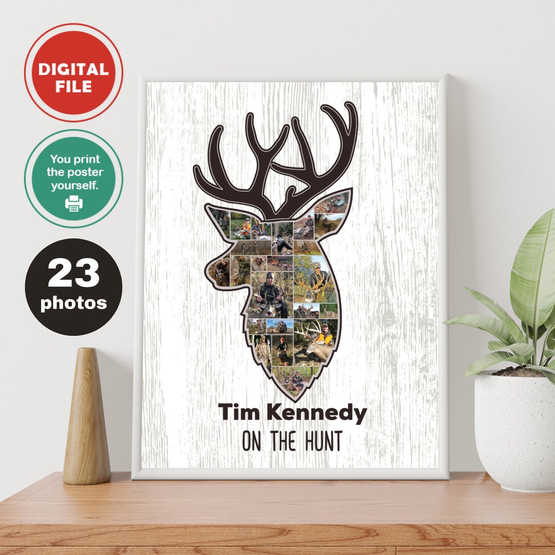 Hunting Gifts for Men, Deer Hunting, Personalized Hunting Gifts, Deer ...