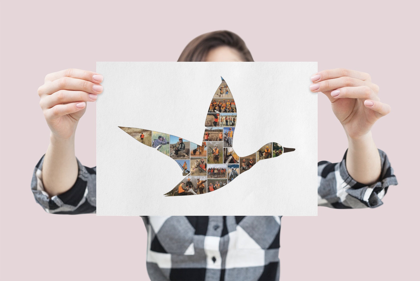 Custom Duck Hunter Photo Collage Duck Photo Collage Hunting - Etsy