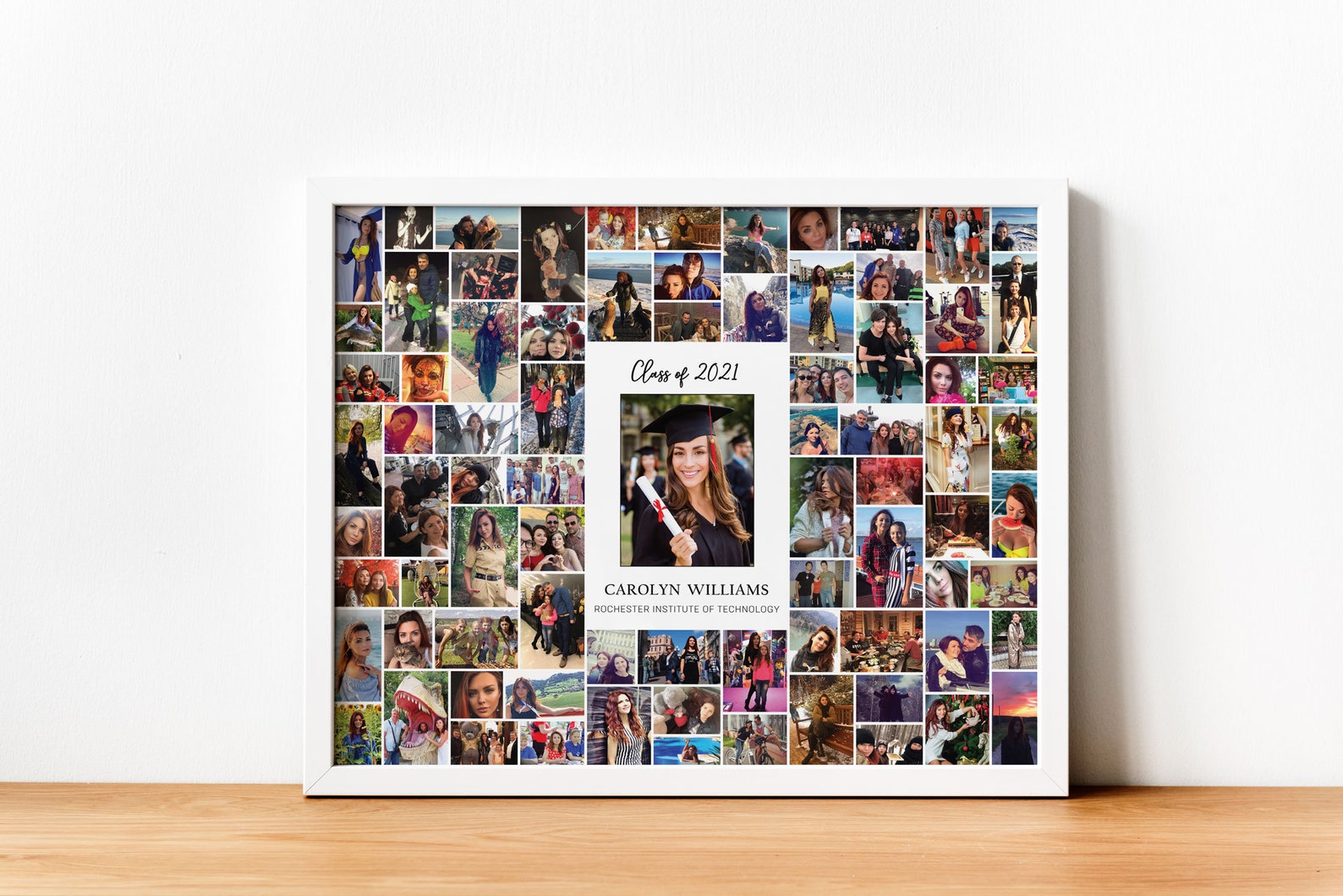 Graduation Photo Collage, Graduation Gifts for Her, Personalised ...