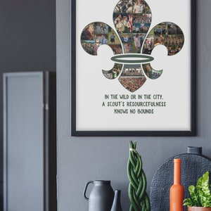Girl Scouts Photo Collage Girl Scout Cub Scout Leader Gift - Etsy