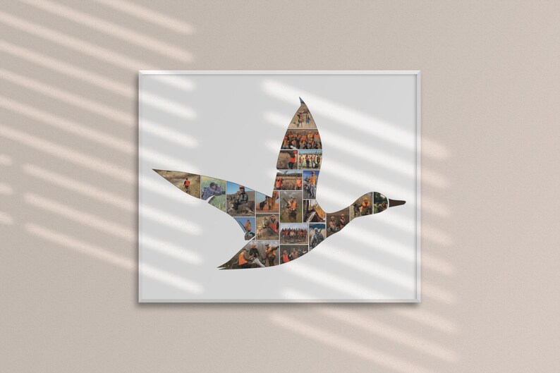 Custom Duck Hunter Photo Collage Duck Photo Collage Hunting - Etsy