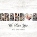 Wooden Background Grandma Photo Collage, Personalized Perfect Gift for ...
