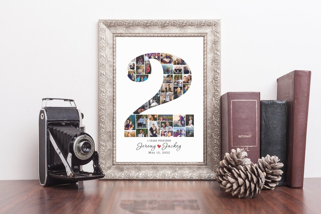 2nd Marriage Wedding Gifts, 2nd Anniversary Gifts for Men, 2nd Year ...