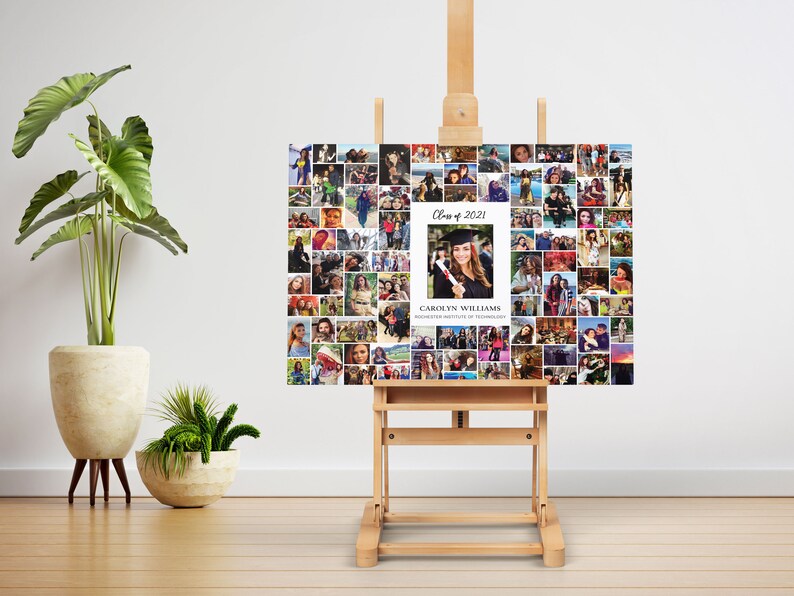 Graduation Photo Collage, Graduation Gifts for Her, Personalised ...