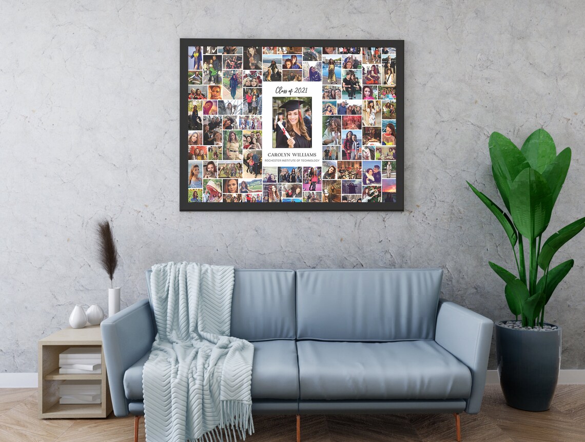 Graduation Photo Collage Graduation Gifts for Her - Etsy