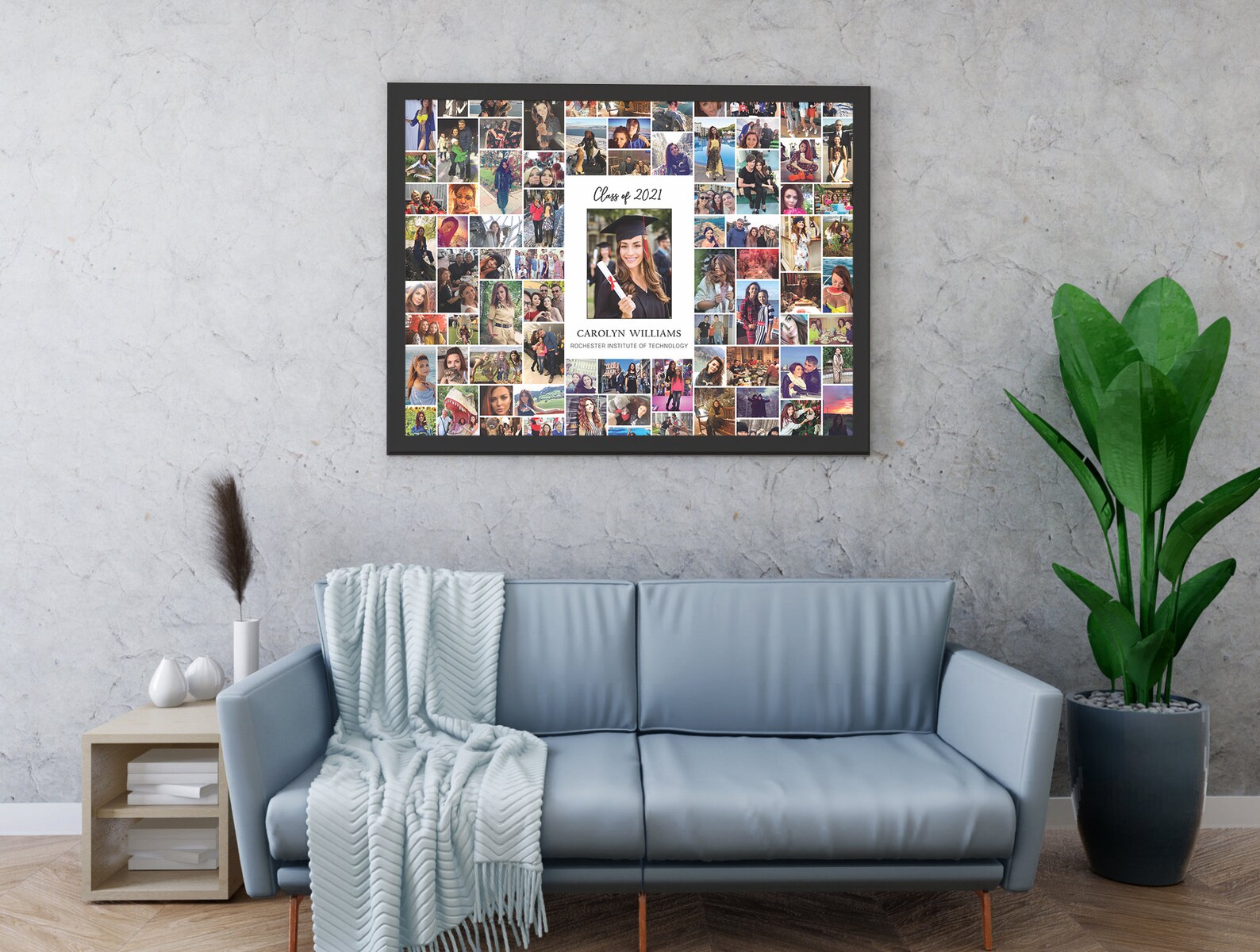 Graduation Photo Collage Graduation Gifts for Her - Etsy