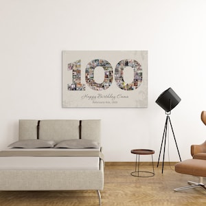 100 Years of Memories: Personalized Photo Collage for a Milestone ...