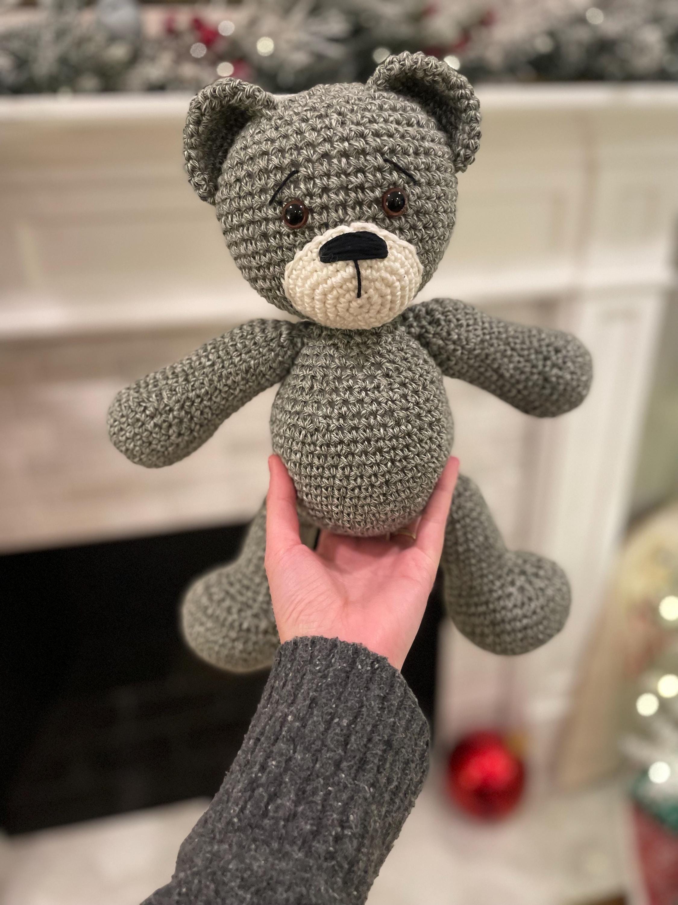 Alex Bear - Teddy Bear Amigurumi Pattern - Crochet Pattern - Amigurumi Pattern - Crochet Teddy ...