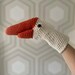 Silly Goose Mittens - Crochet Goose Mittens Pattern - Crochet Mittens ...