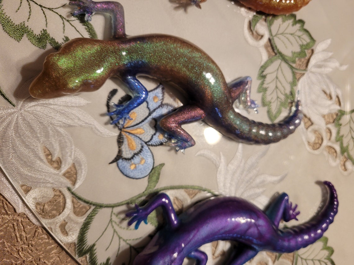 Resin Lizards for Indoors or Outdoors - Etsy