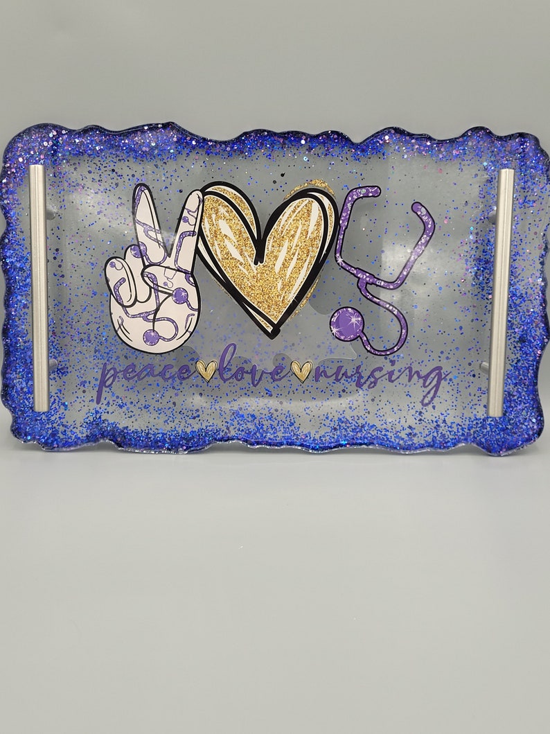 14" X 8 1/2" Serving Trays- Custom Designs for Teachers, Nurses ...