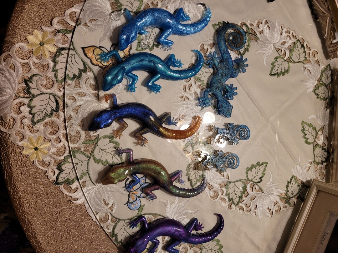 Resin Lizards for Indoors or Outdoors - Etsy