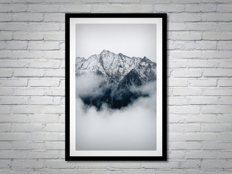 Printable Mountains Wall Art Prints Mountains Posters - Etsy