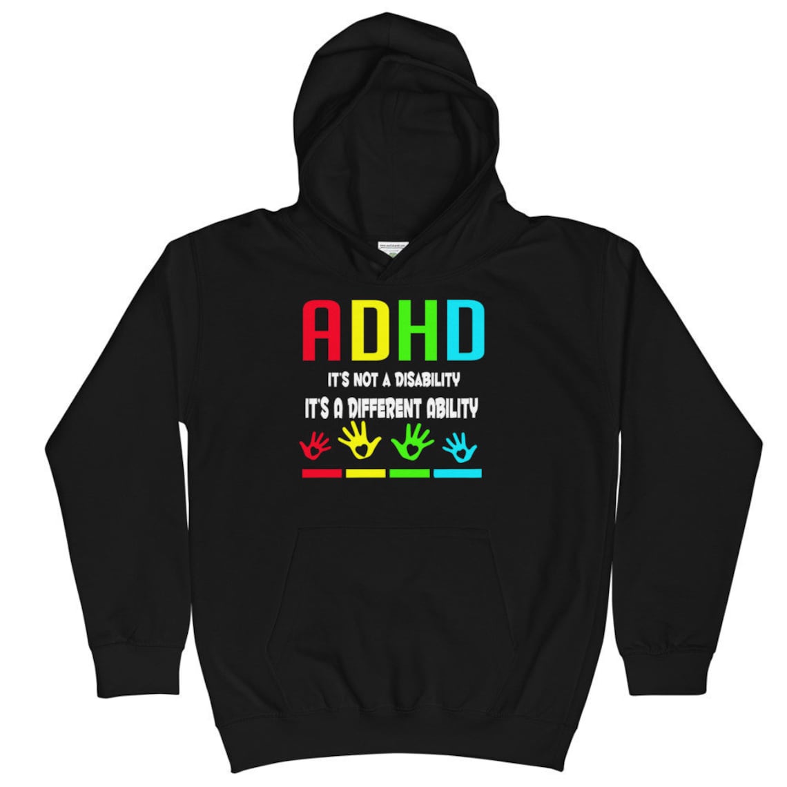 Adhd Ability Kids Hoodie Adhd Awareness Hoodie Adhd Kids | Etsy