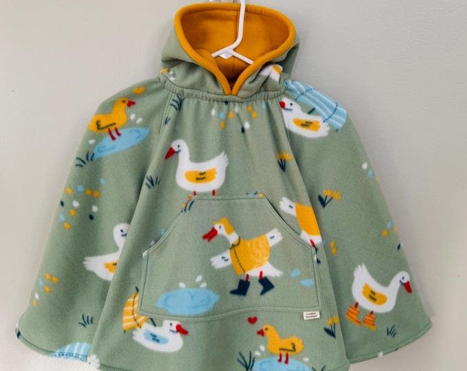 Duck & Goose Cozy Hooded Car Seat Poncho - Etsy
