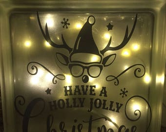 Custom Light Glass Block - Etsy