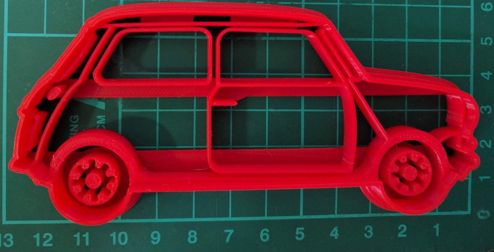 Mini Cooper Cookie Cutter | Fondant Cutter | 3d Printed | Classic Mini ...