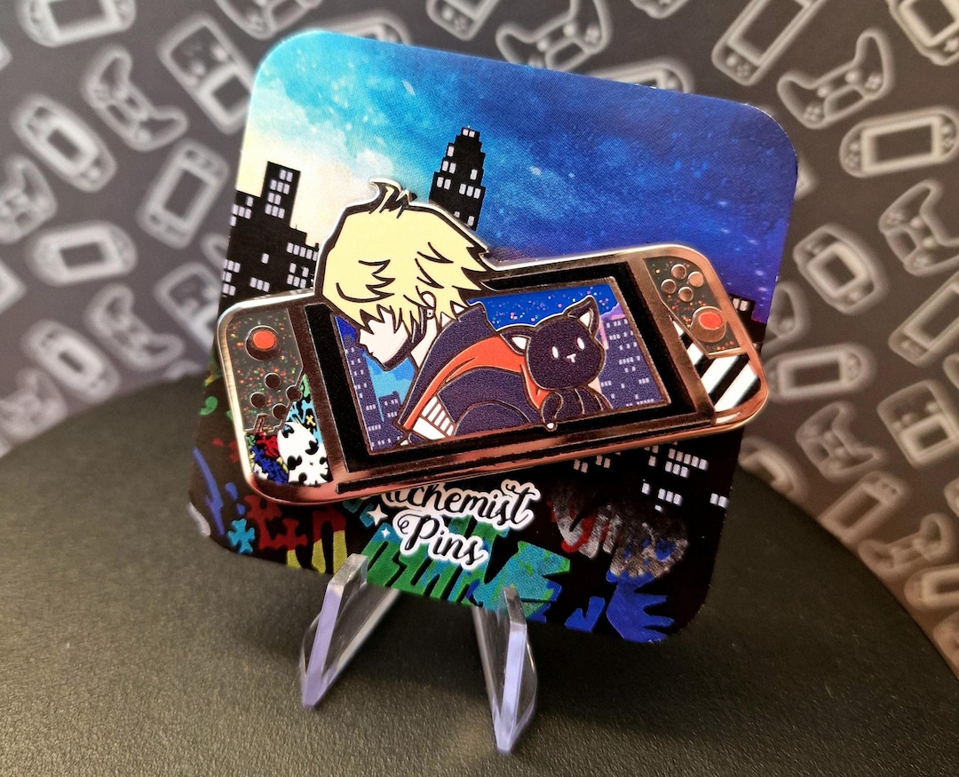 JRPG Game Handheld Console Enamel Pin - Gamer Gift - Etsy