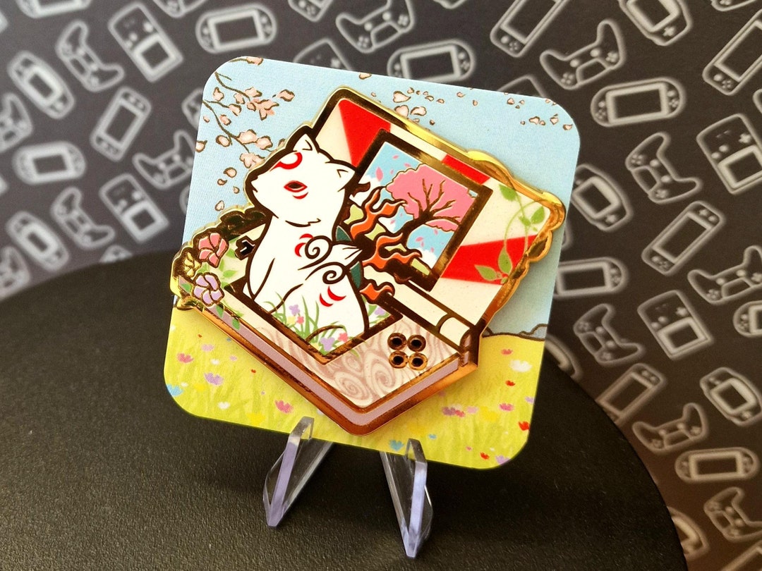 Chibi Wolf Handheld Console Enamel Pin Gamer Gift - Etsy