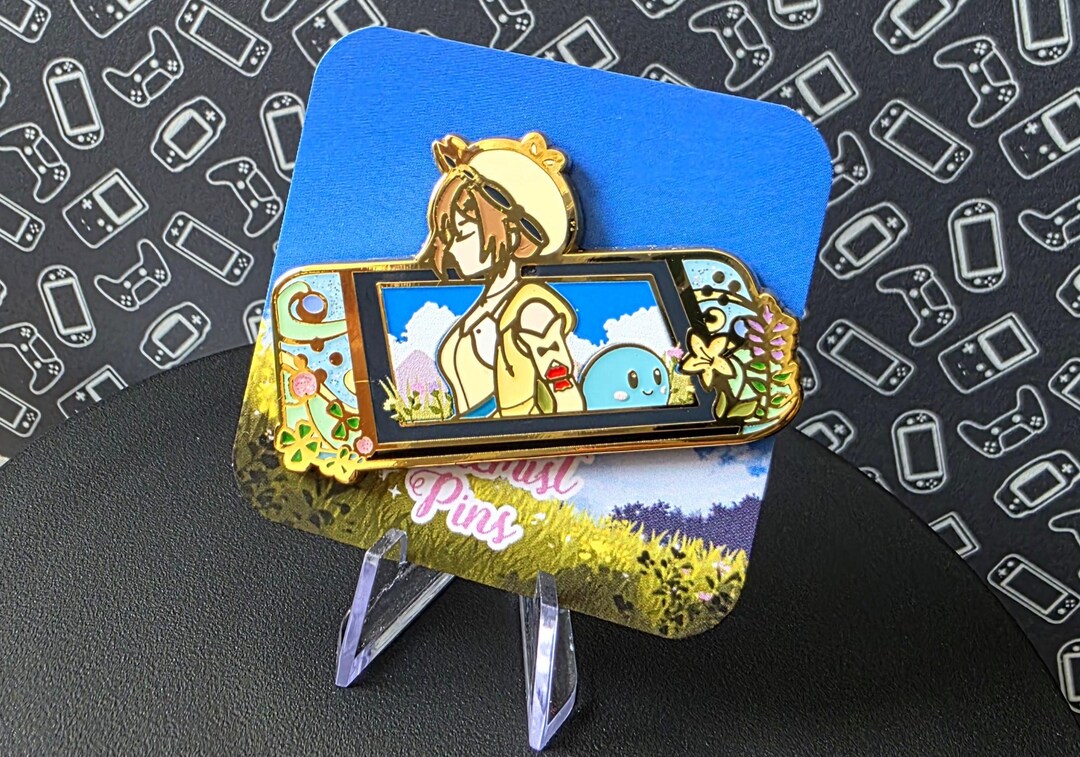 Alchemist Enamel Pin: Gold Glitter Gamer Pin - Etsy Australia