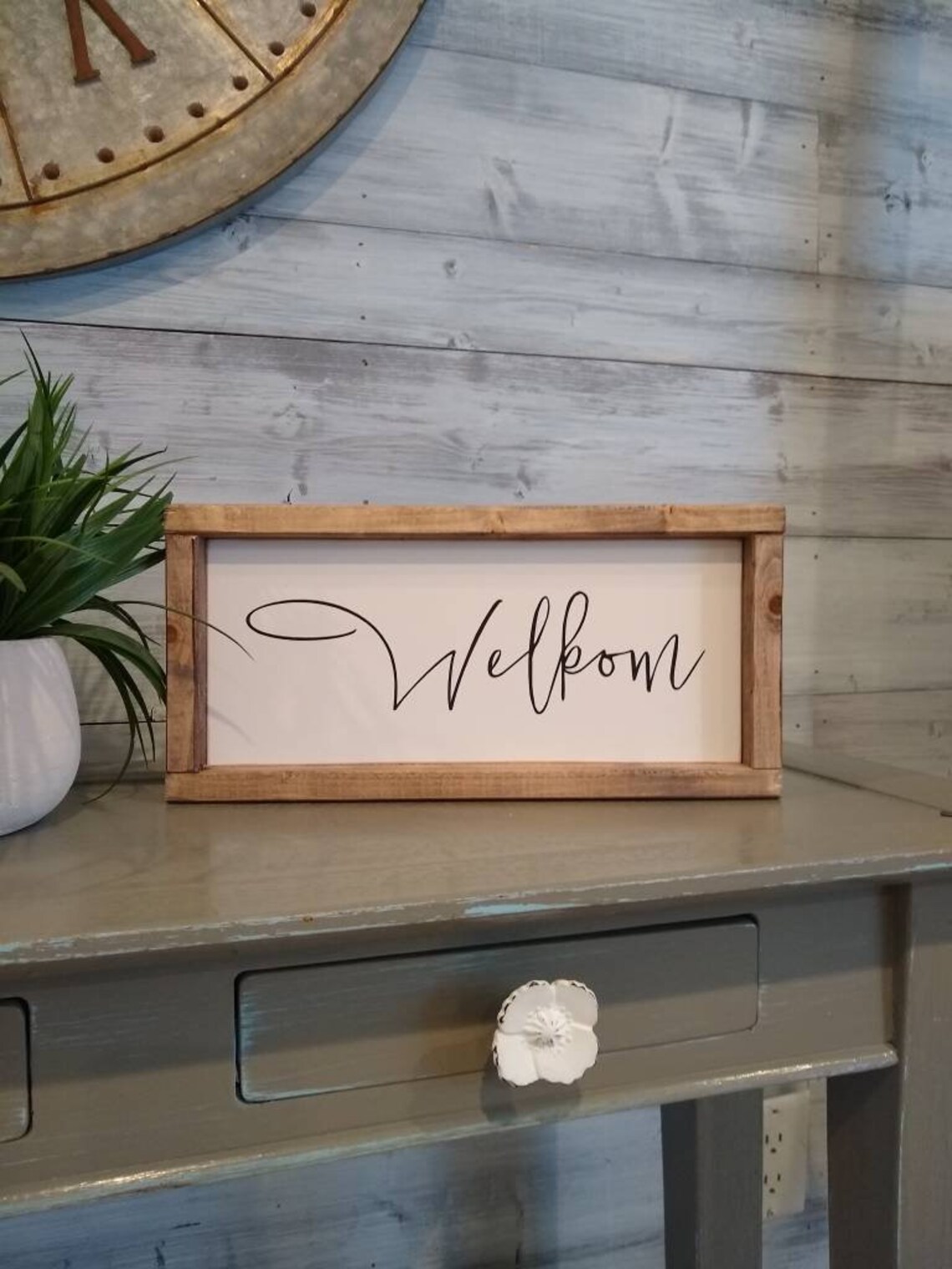 Welkom sign Dutch welcome sign Wooden Sign Dutch sayings | Etsy