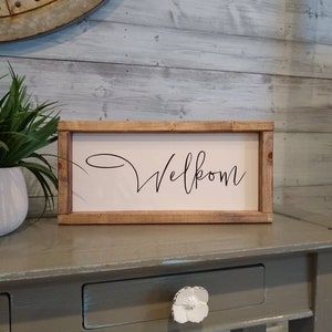 Welkom Sign, Dutch Welcome Sign, Wooden Sign, Dutch Sayings, Phrases ...