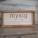 Mysig Sign Swedish, Definition, Painted, Sweden, Wall Decor, Home ...