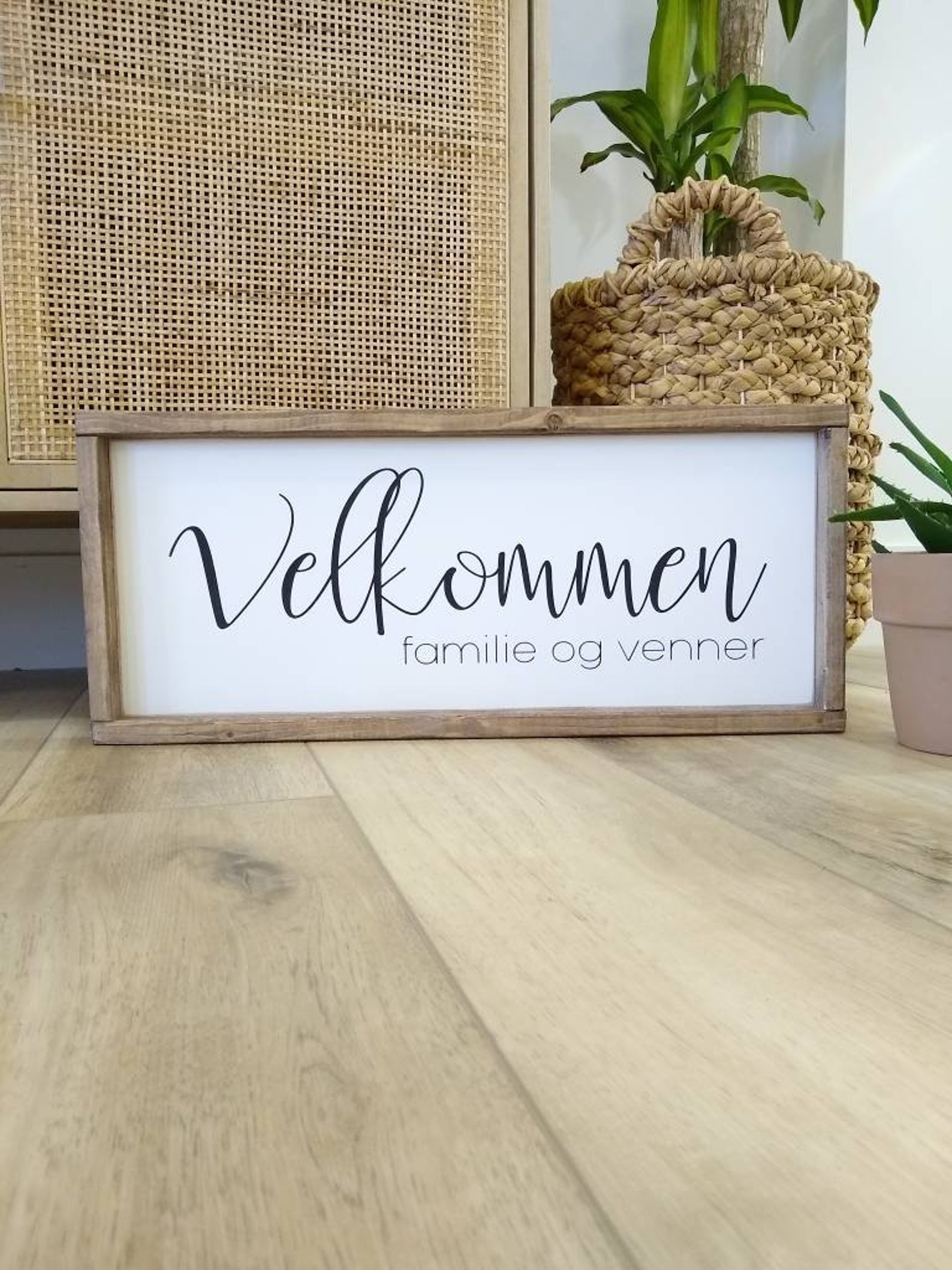 Velkommen Sign, Norwegian Welcome Sign, Norwegian Gifts, Norway ...