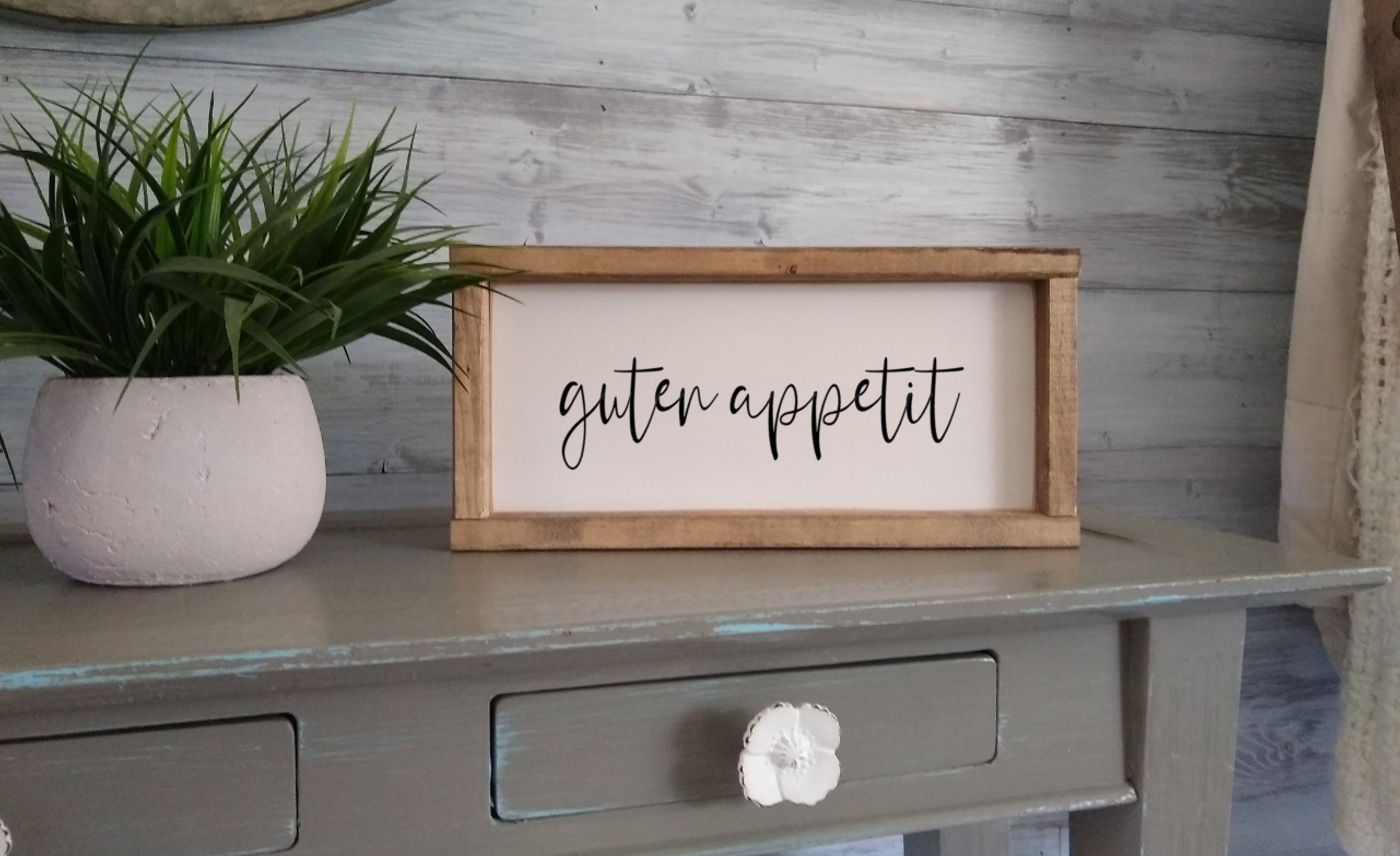 Guten Appetit Sign German Gift German Sayings Phrases | Etsy
