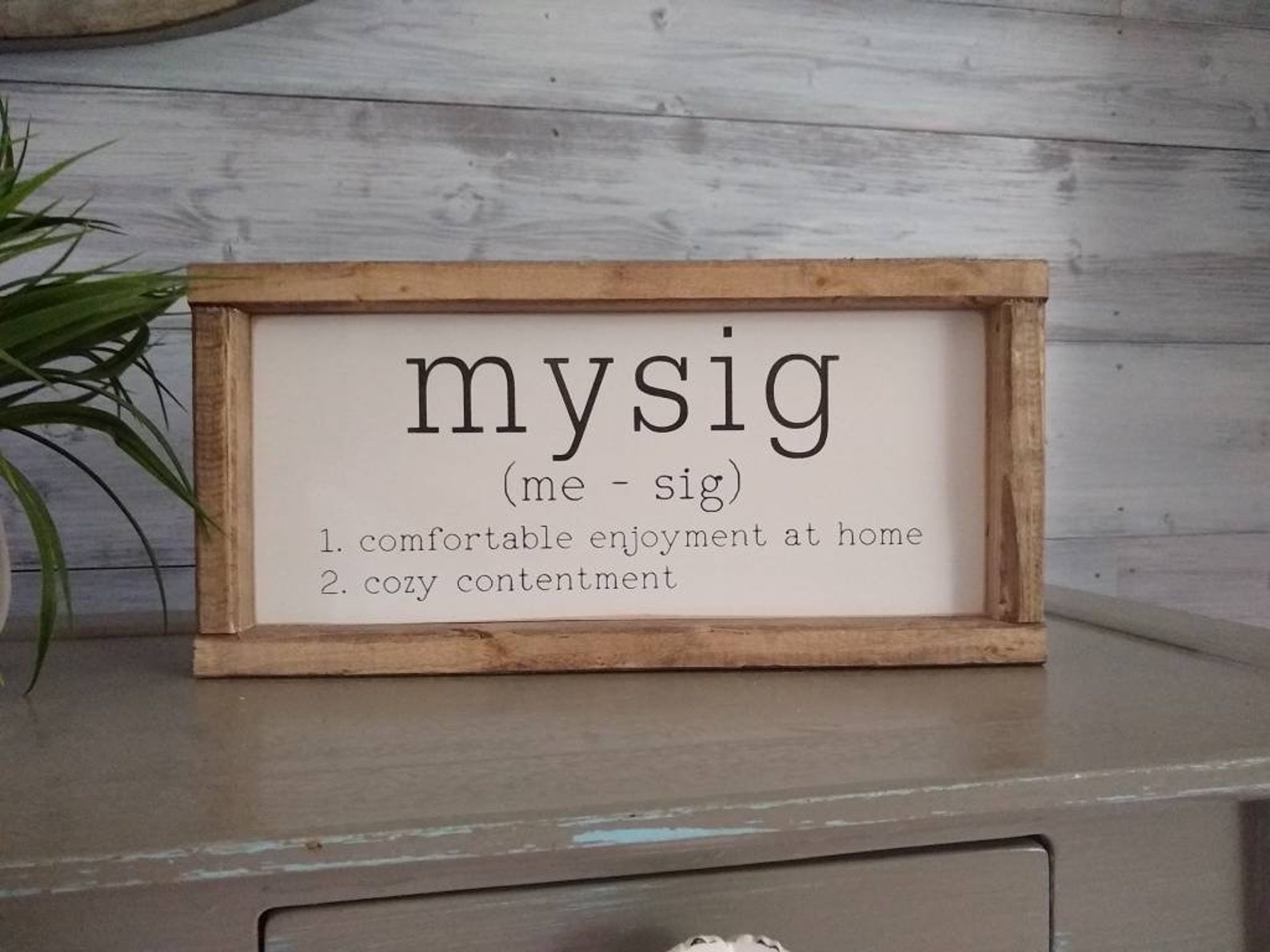 Mysig Sign - Swedish, Definition, Painted, Sweden, Wall Decor, Home ...