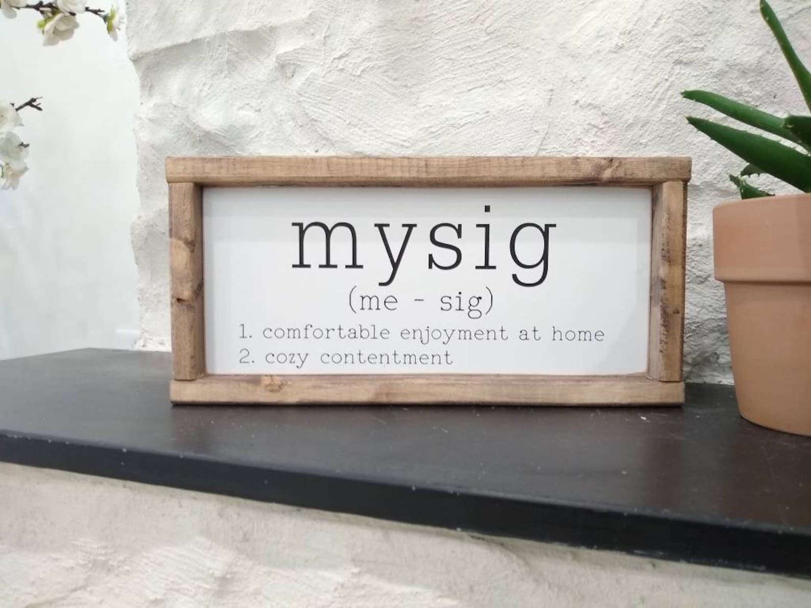 Mysig Sign - Swedish, Definition, Painted, Sweden, Wall Decor, Home ...