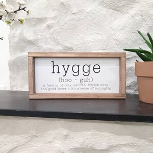 Hygge Sign, Denmark Christmas, Danish Sign, Scandinavian Gift ...