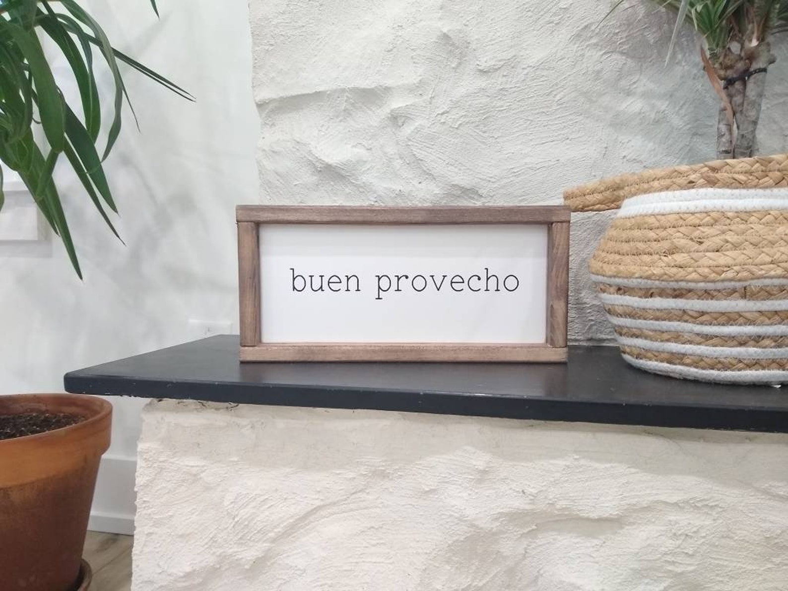 Buen Provecho Español Travel Decor Spanish Sign Spanish | Etsy