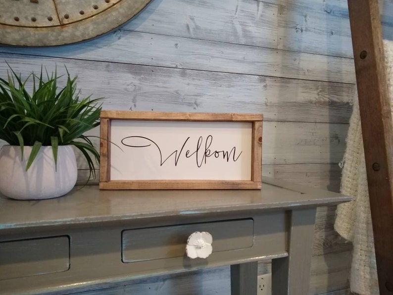 Welkom Sign, Dutch Welcome Sign, Wooden Sign, Dutch Sayings, Phrases ...
