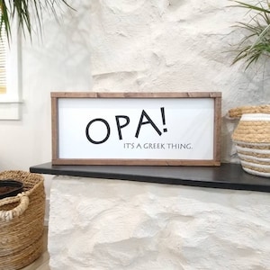 Opa Sign, OPA!, Greek Culture, Opa!, Hospitality, Greek Hospitality ...