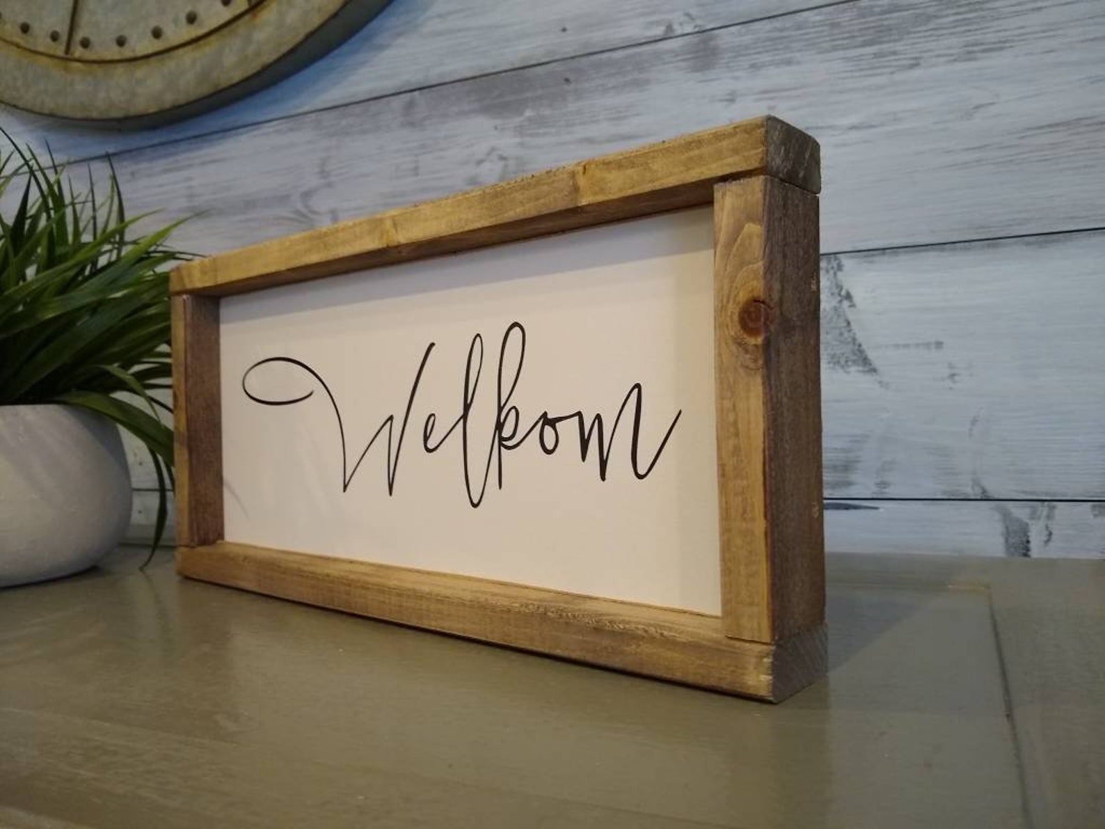 Welkom Sign Dutch Welcome Sign Wooden Sign Dutch Sayings | Etsy