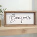 Bonjour Sign French Gift Welcome Frenchie Home Decor France - Etsy