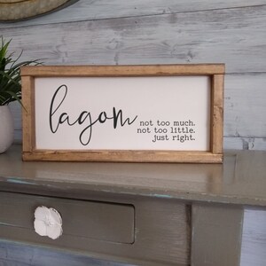 Lagom Sign - Swedish, Definition, Painted, Sweden, Wall Decor, Home ...