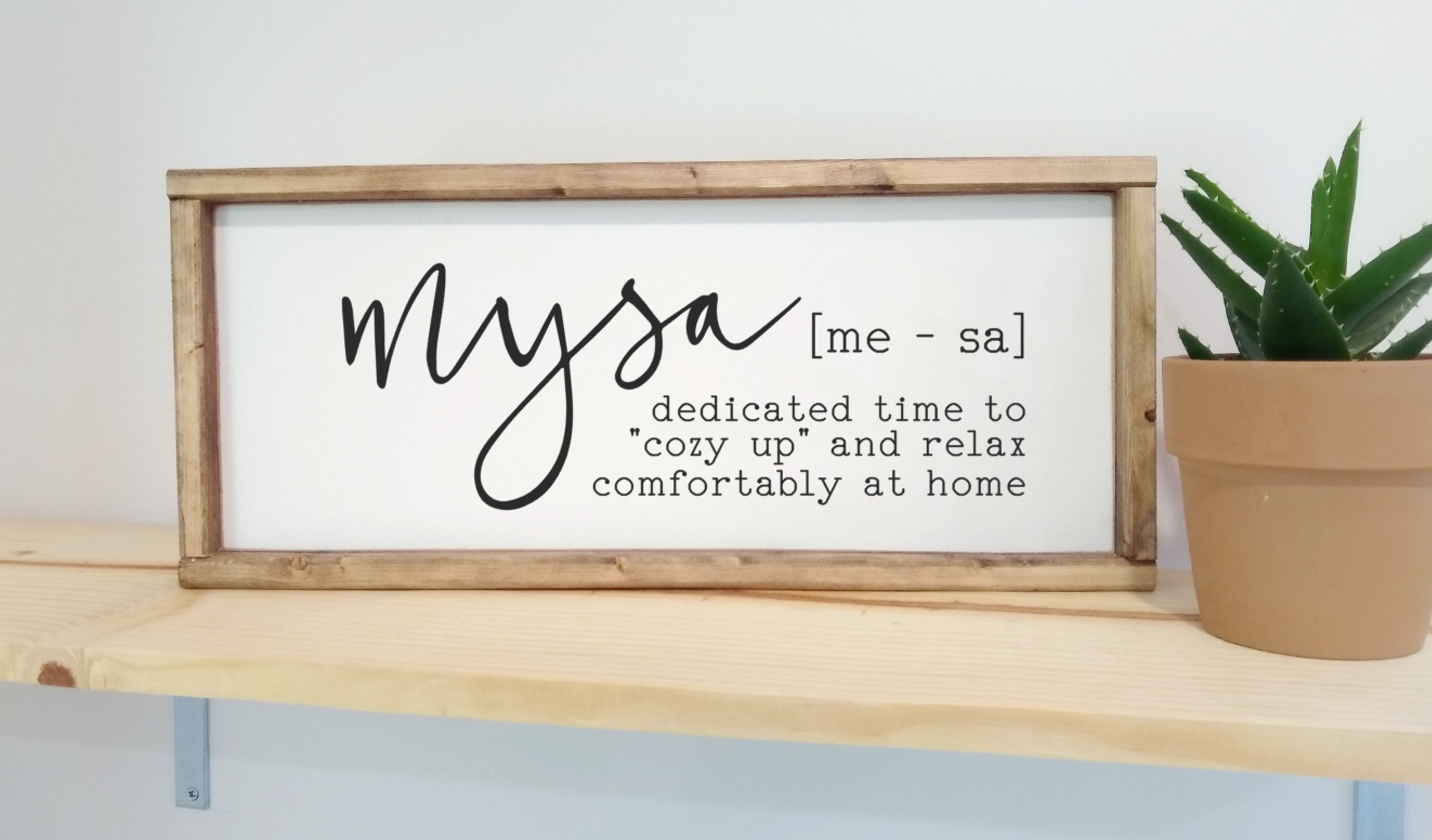 Mysa sign swedish definition Painted Sweden Wall Decor | Etsy