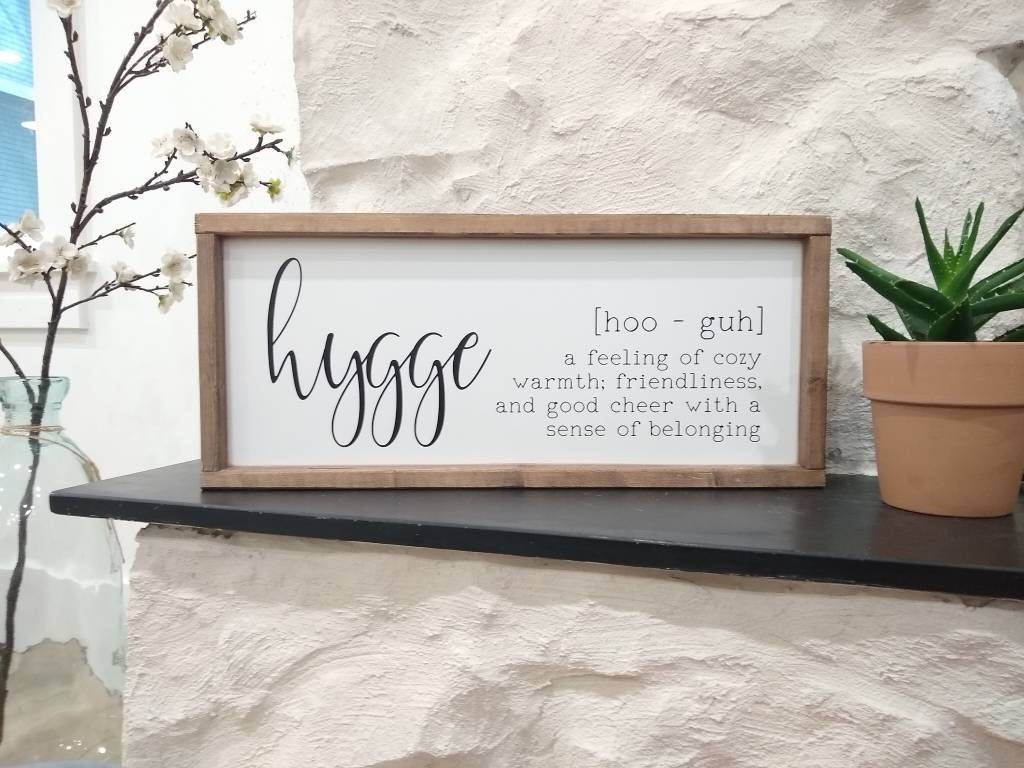 Hygge Sign Viking Decor Gift Wall Art Scandinavian Decor Gift | Etsy