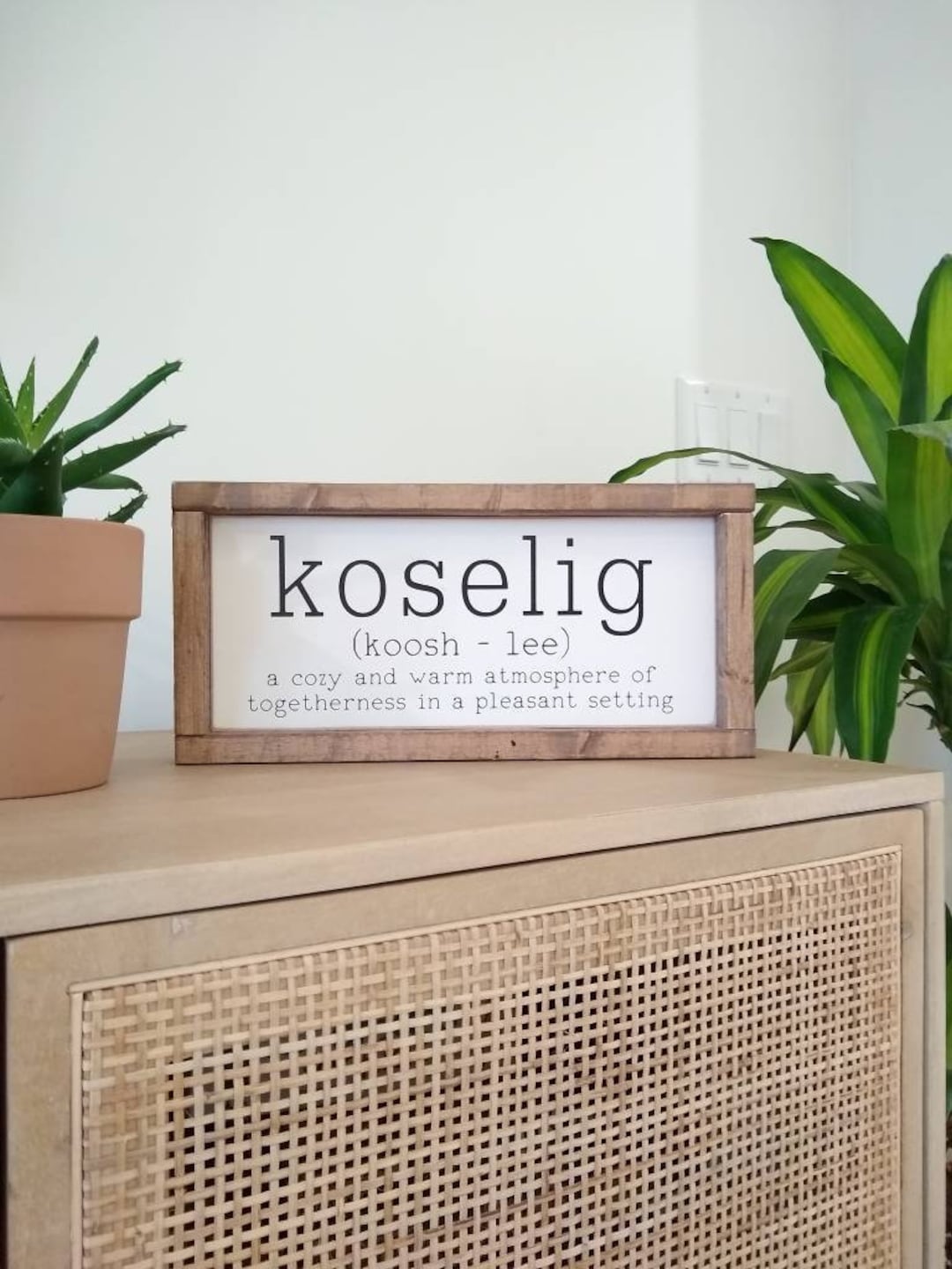 Koselig Sign Norwegian Gift Scandinavian Home Decor Style Norge Wall ...